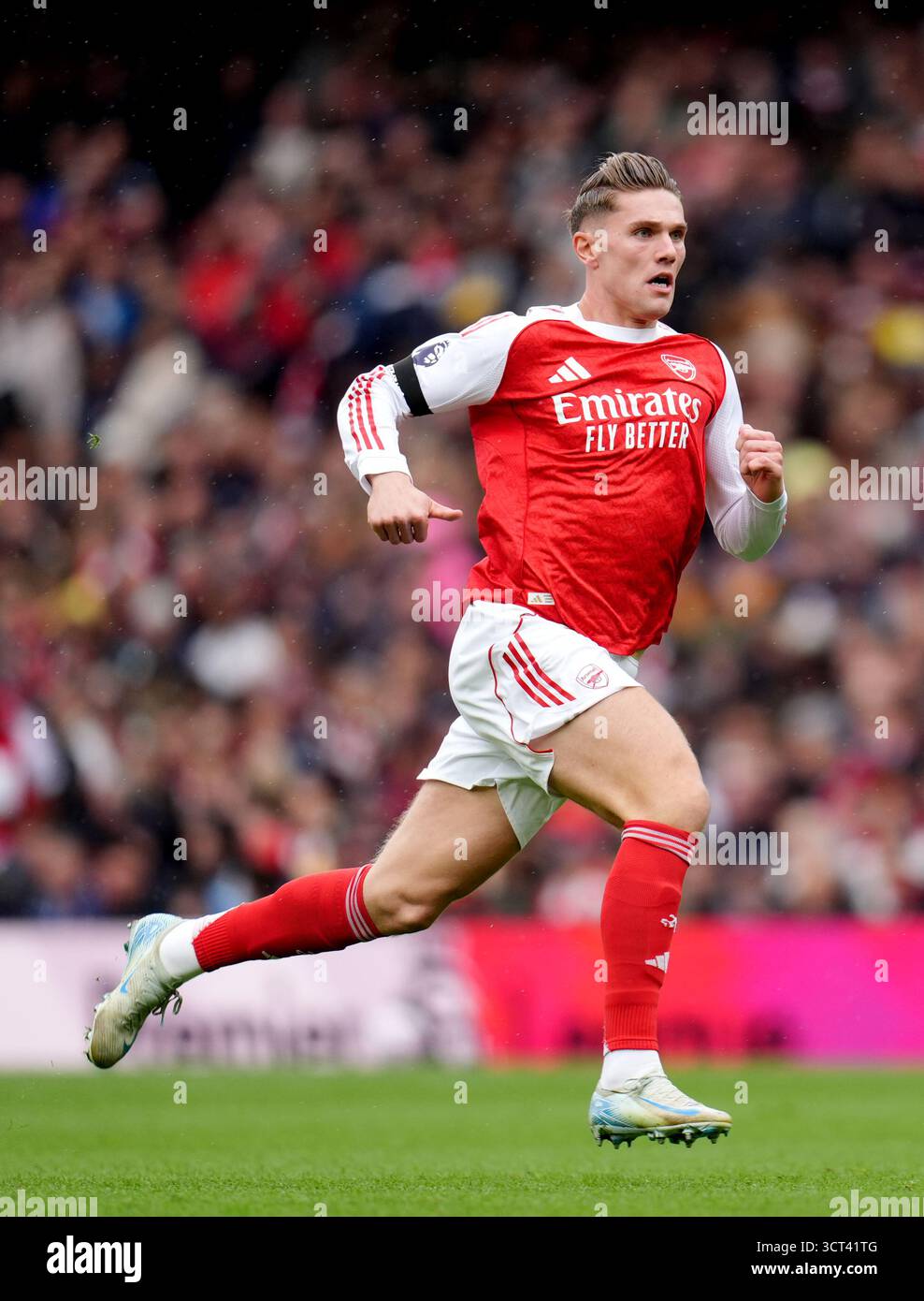 Arsenal’s Viktor Gyokeres during the Premier League match at the ...