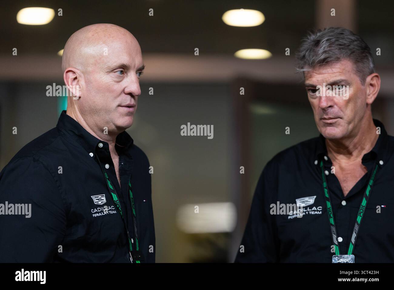 TOWRISS Dan, CEO of Cadillac Formula 1 Team, portrait, Graeme Lowdon ...