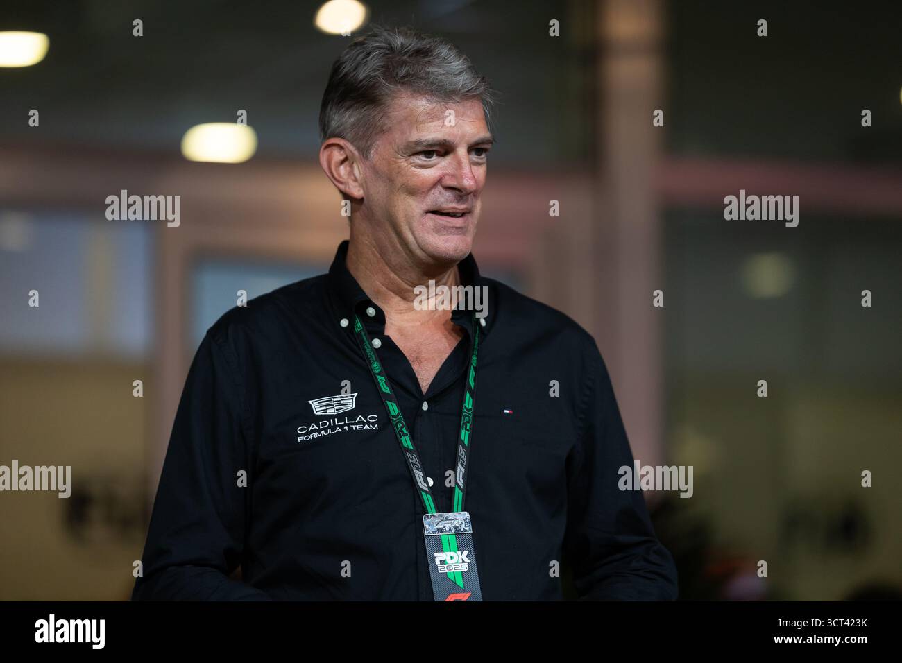 Graeme Lowdon, team principal for the Cadillac Formula 1 Team, portrait ...