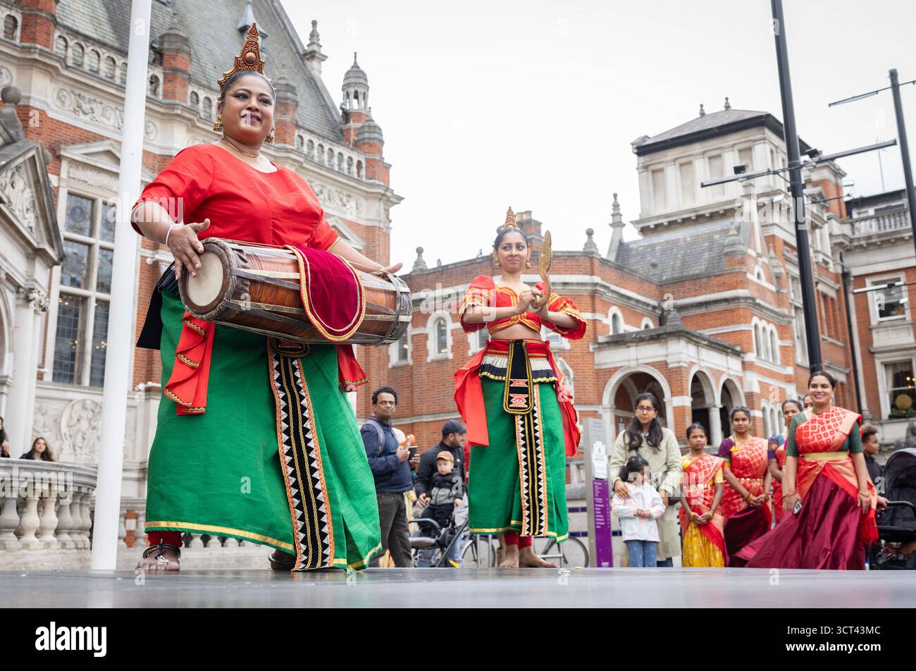 EDITORIAL USE ONLY Balinese Dance from Lila Bawa at this year???s ...