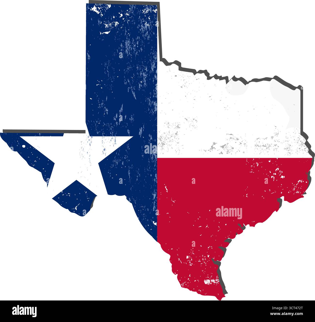 Texas flag colors Stock Vector Images - Alamy