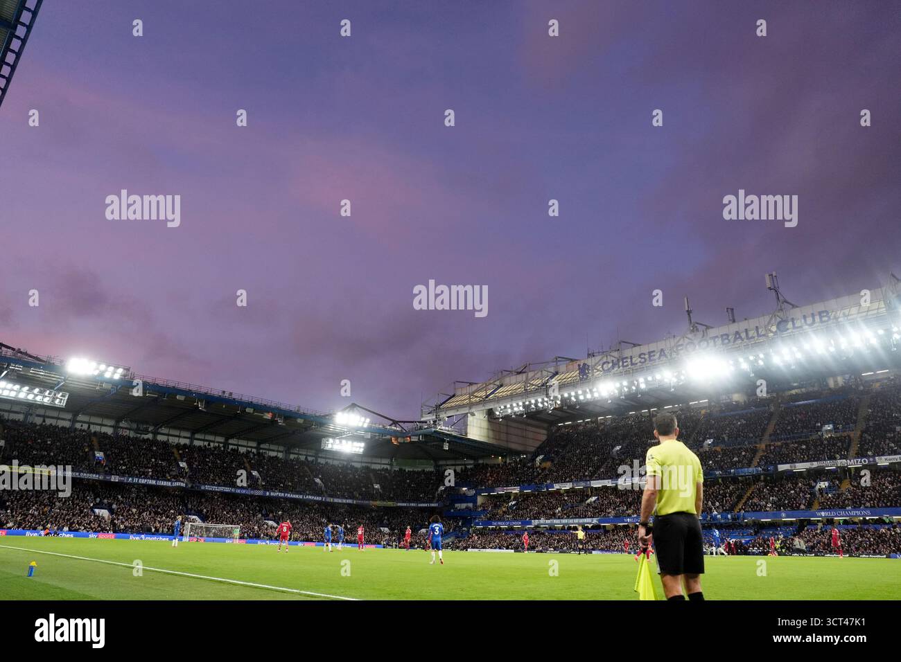 A general view of the ground during the Premier League match at ...