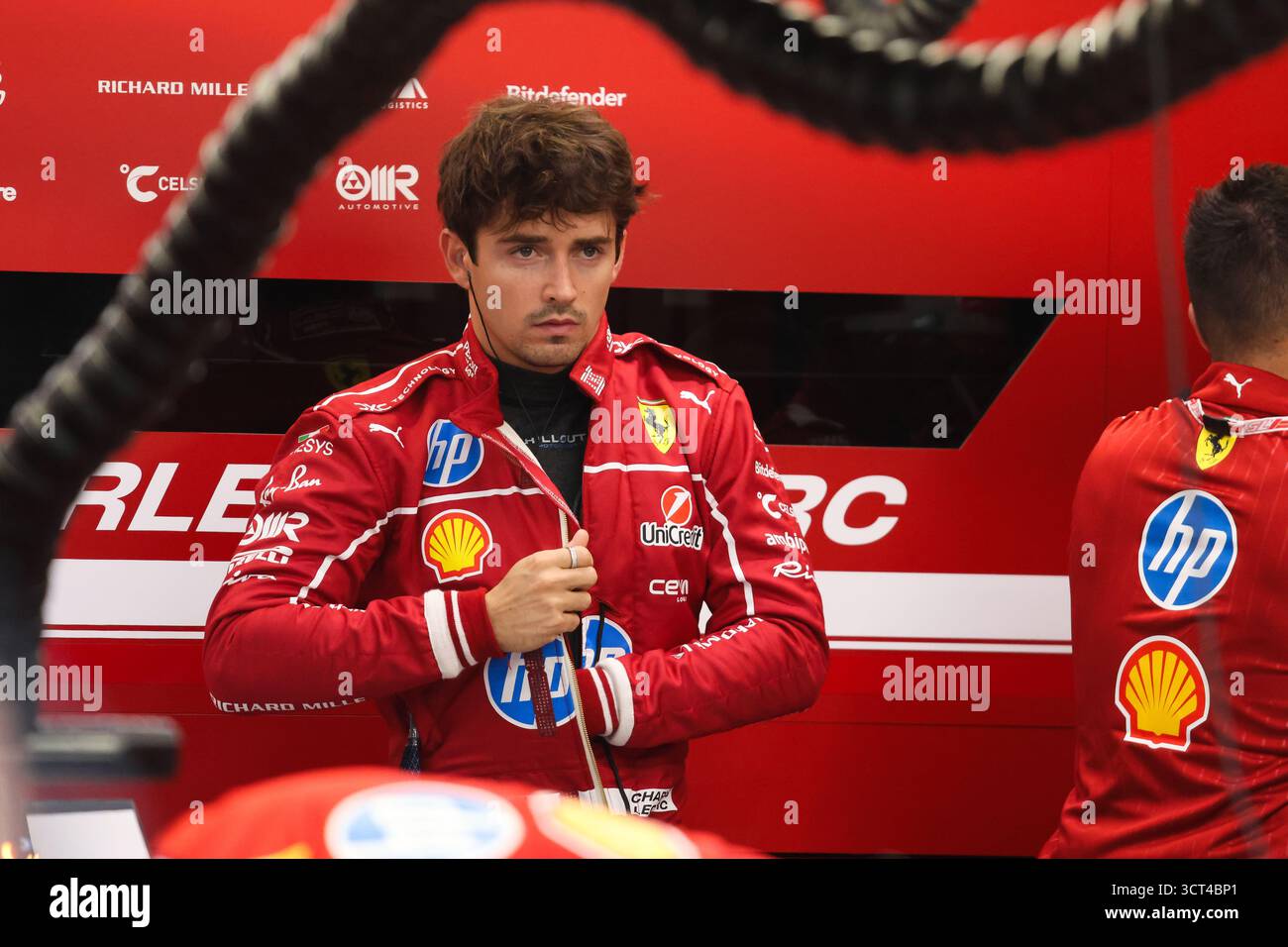 Singapore, Singapore, Singapore. 4th Oct, 2025. Scuderia Ferrari driver ...