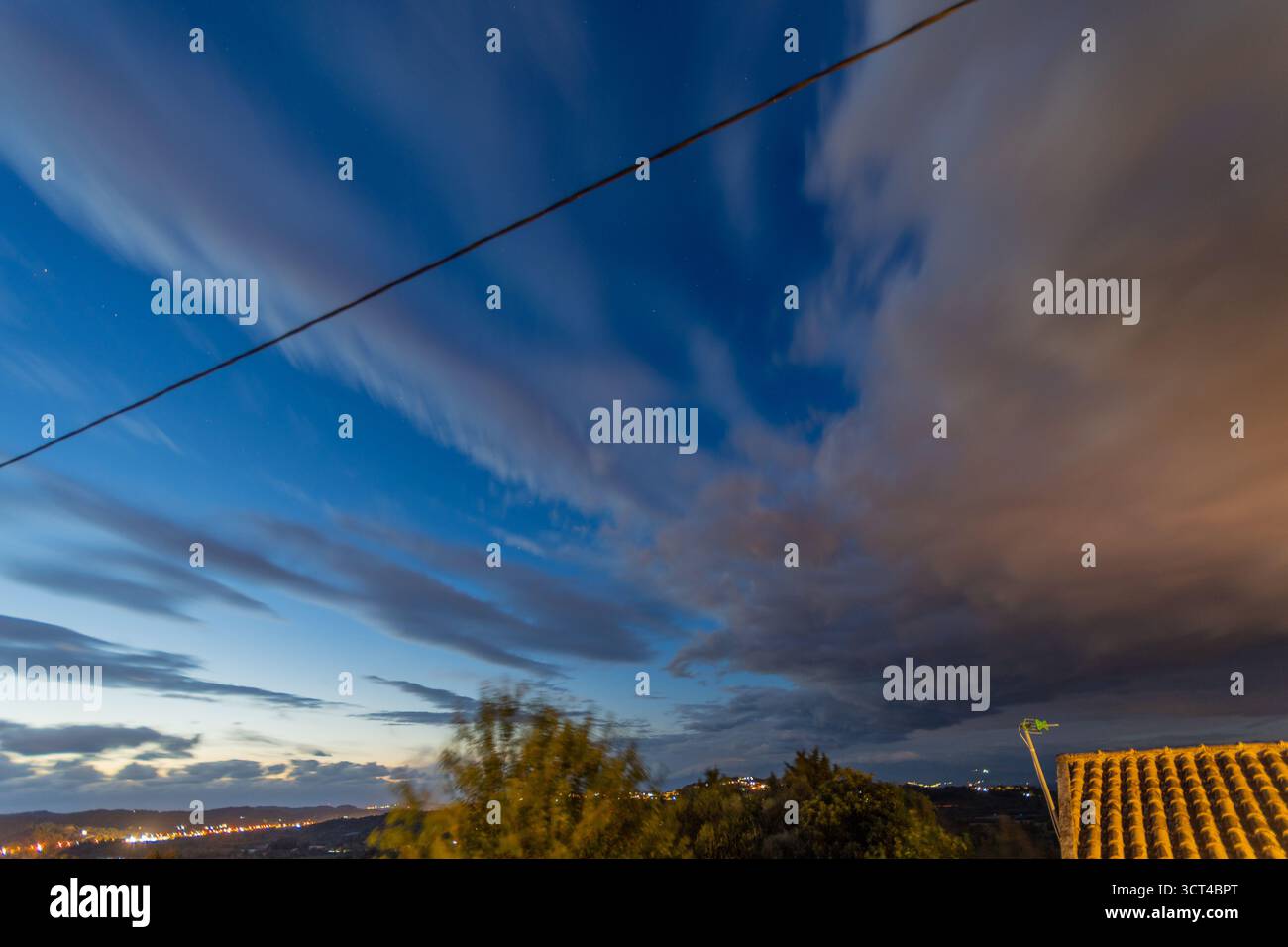 Sweeping clouds in motion hi-res stock photography and images - Alamy
