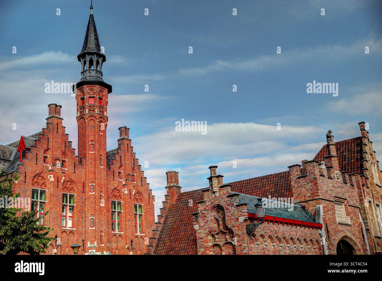 Red brick towers hi-res stock photography and images - Alamy