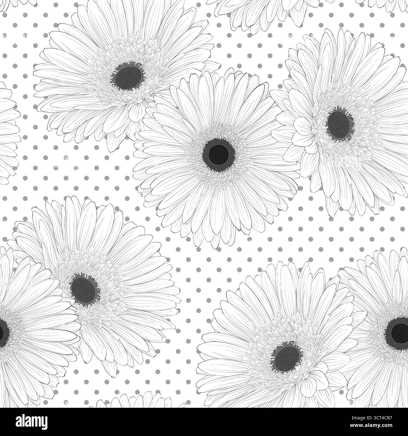 Shading flower Black and White Stock Photos & Images - Alamy