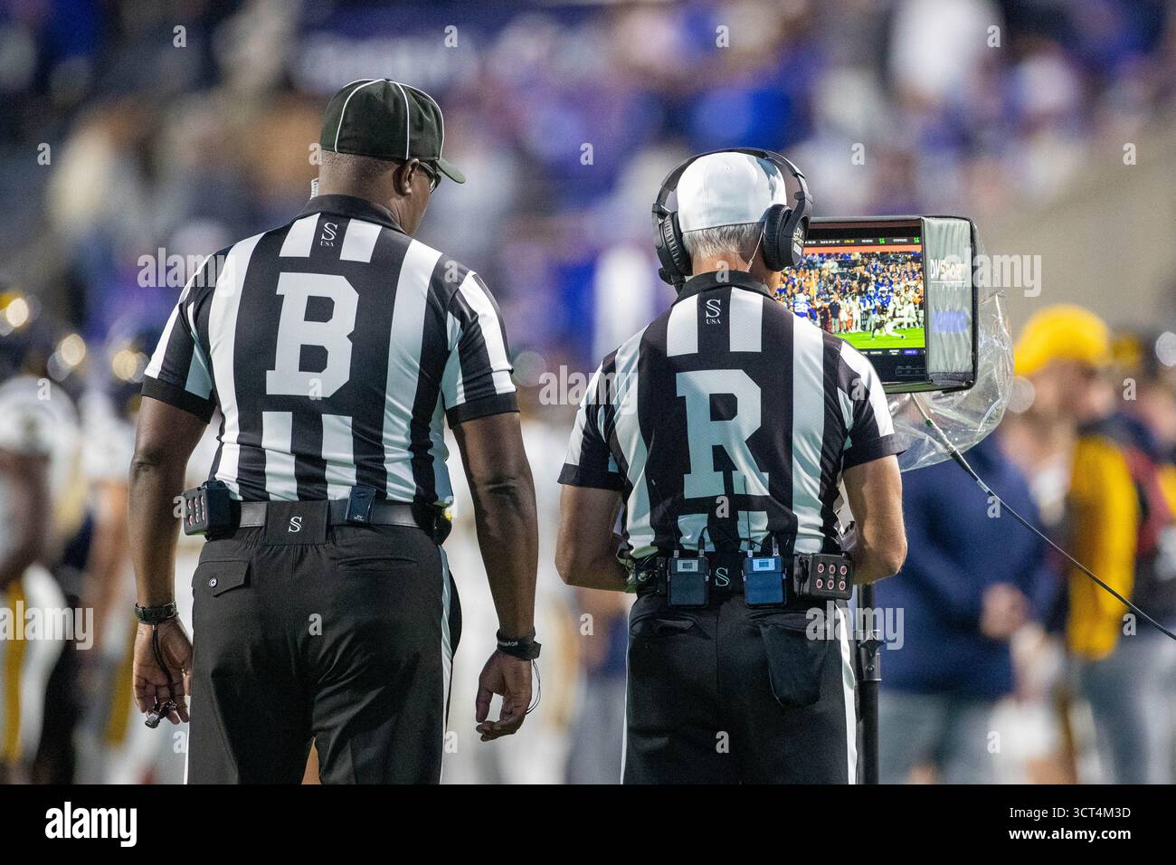 Provo, Utah, USA. 3rd Oct, 2025. Game Officials, Referee DAVID ALVAREZ ...