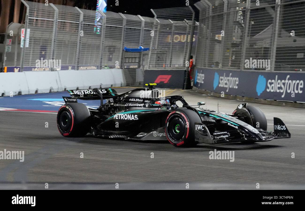 October 4th, 2025, Marina Bay Street Circuit, Singapore, FORMULA 1 ...