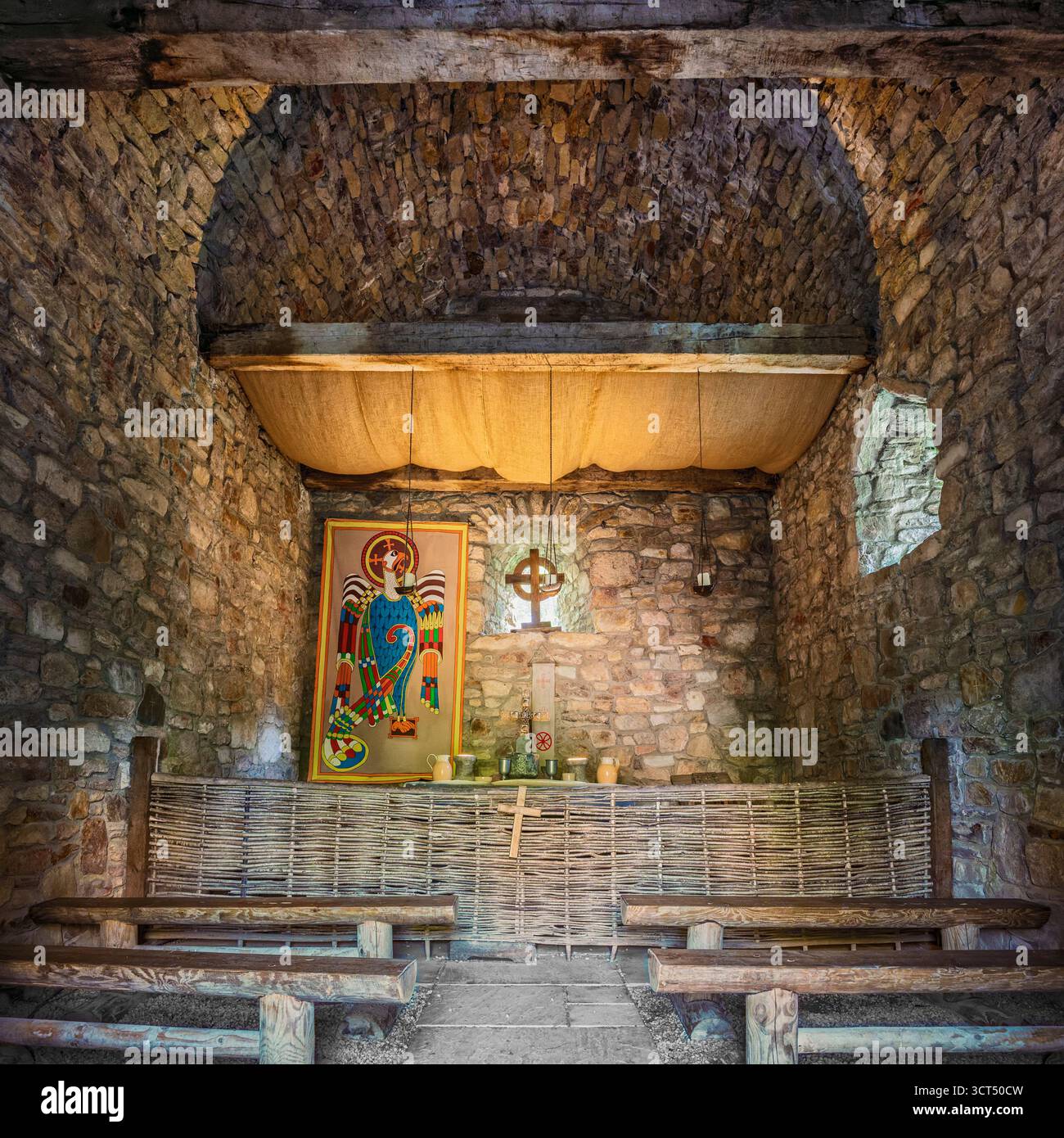 Medieval manuscript on display hi-res stock photography and images - Alamy