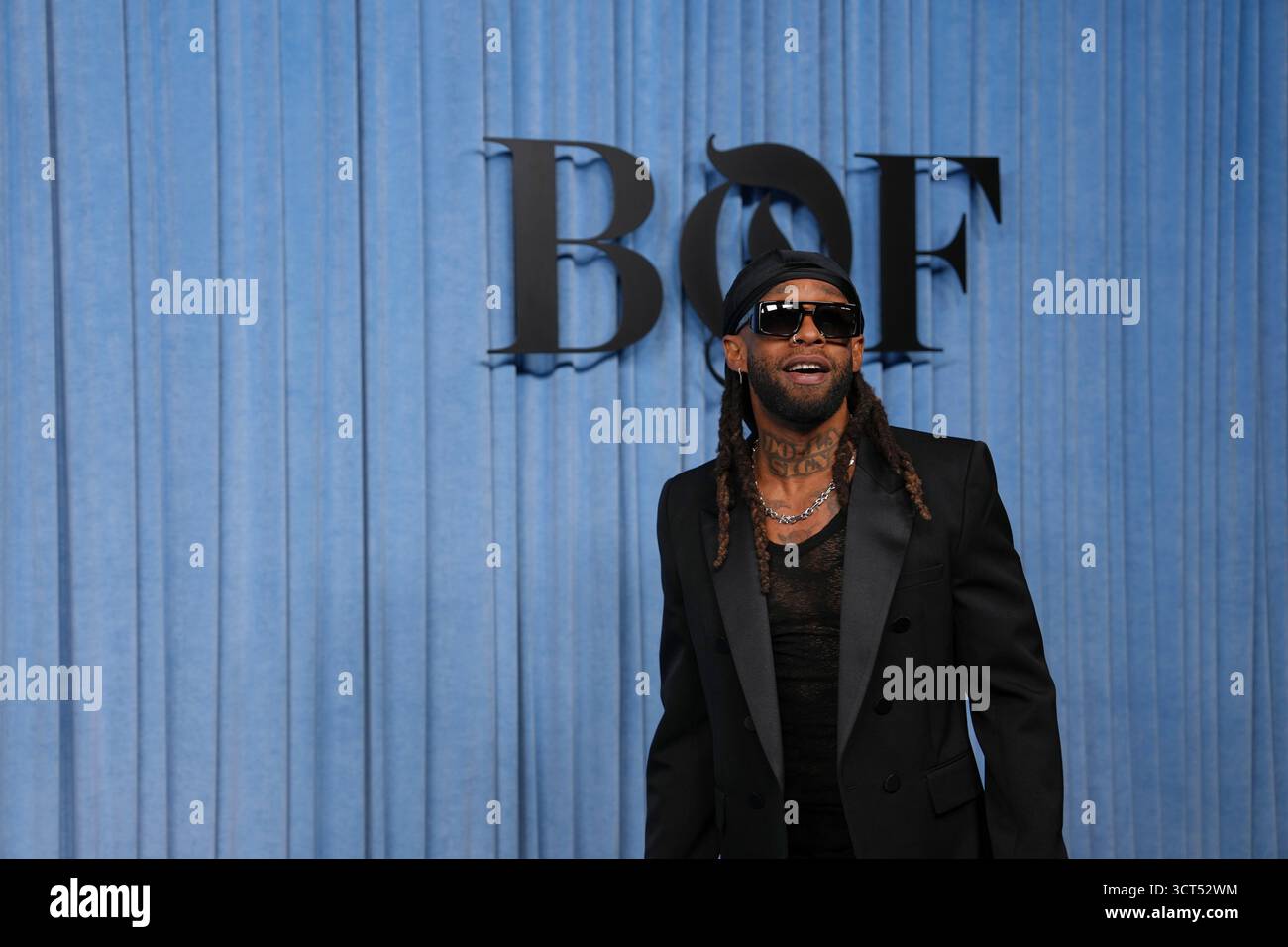 Ty Dolla $ign poses for photographers upon arrival at the BoF 500 gala ...