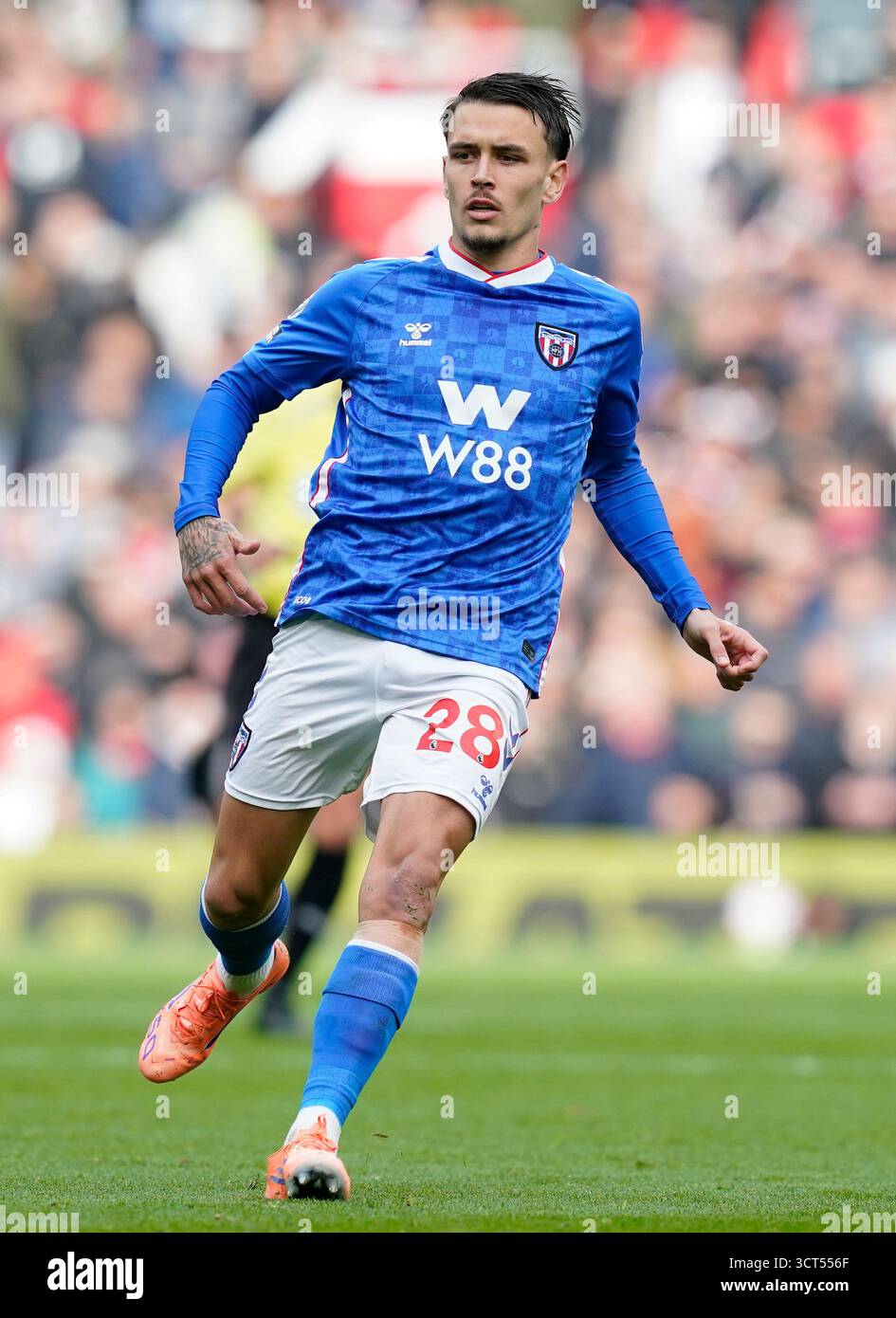 Manchester, England, 4th October 2025. Enzo Le Fee of Sunderland during ...