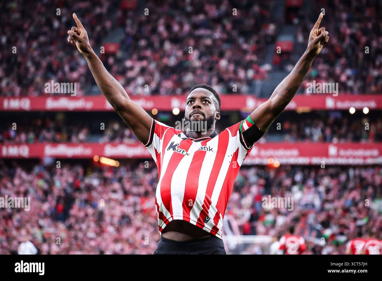 Inaki WILLIAMS of Athletic Bilbao celebrates his goal during the ...