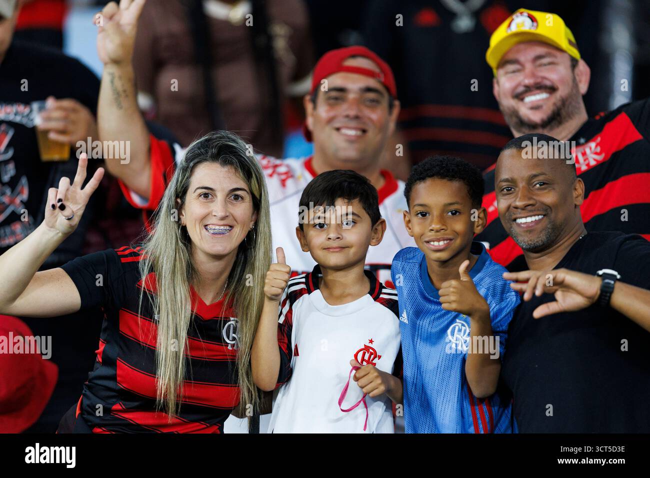 Rio de Janeiro, Brazil - October 02: Flamengo supporters having fun ...