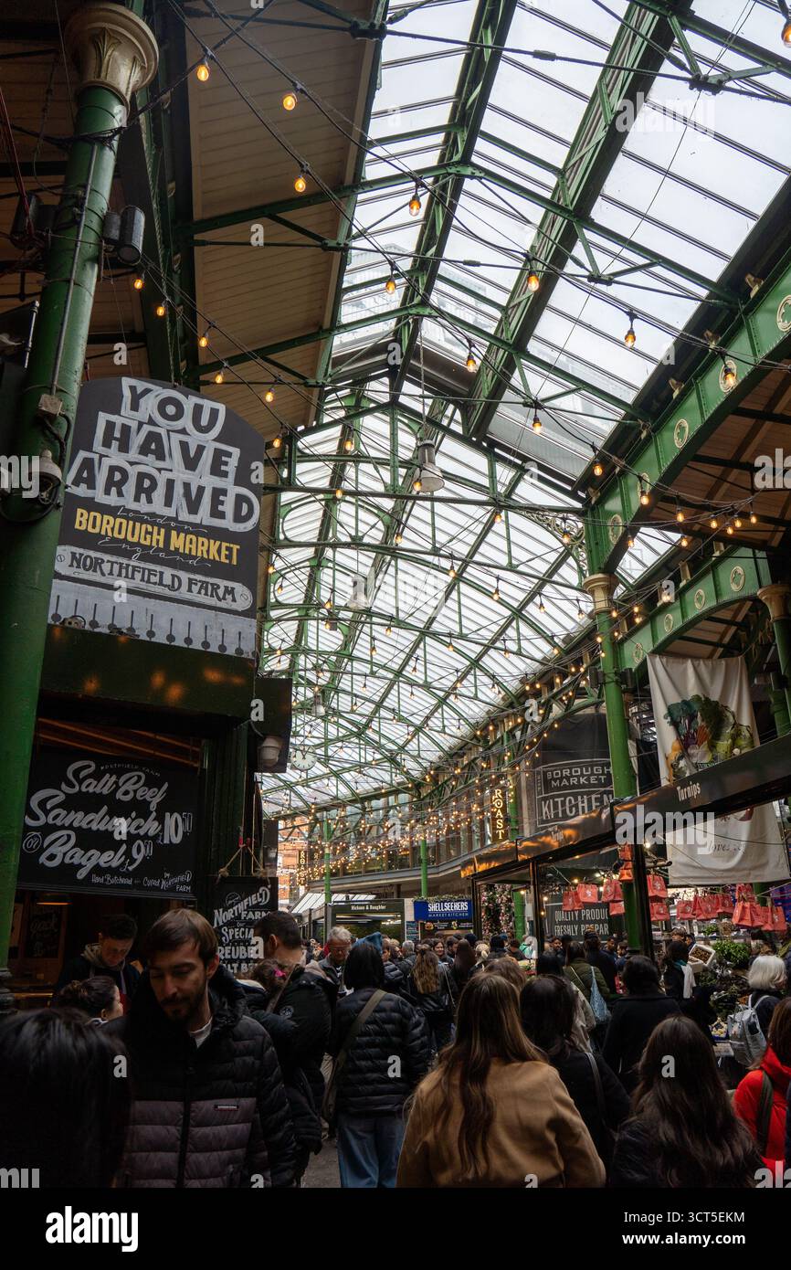 Roof borough market in london hi-res stock photography and images - Alamy