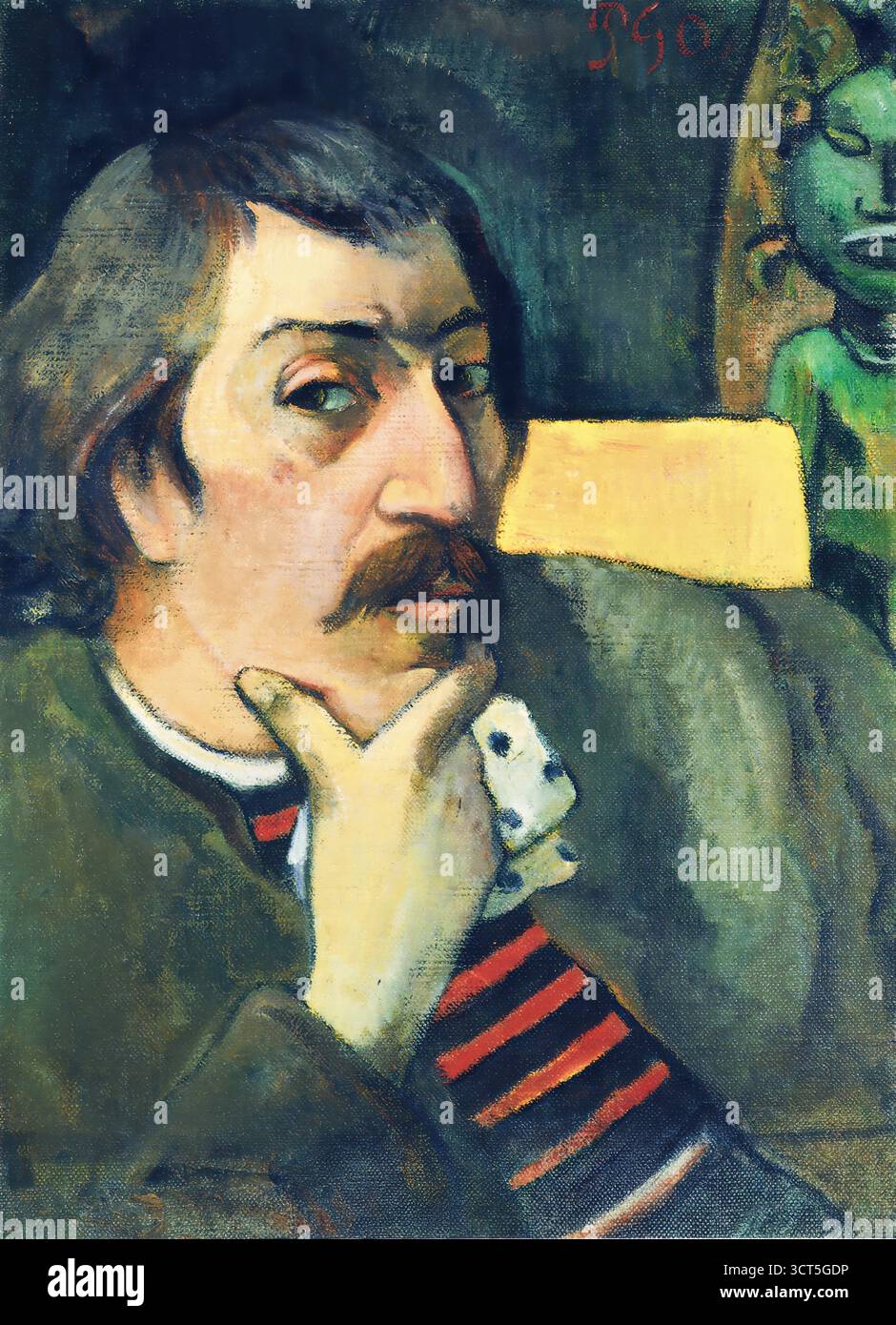 Gauguin polynesian mysticism Stock Vector Images - Alamy