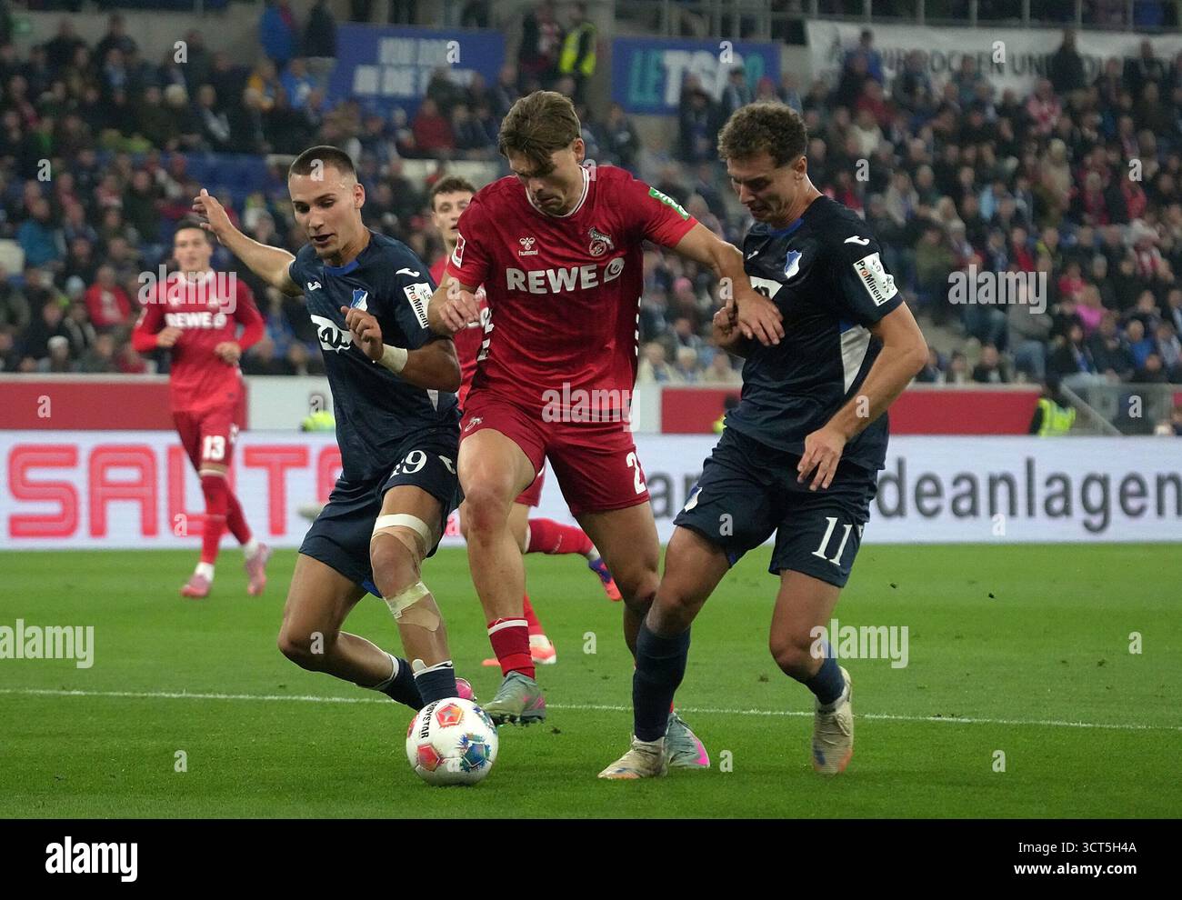 October 3rd, 2025, PreZero Arena, Sinsheim, GER, 1.FBL, TSG Hoffenheim ...
