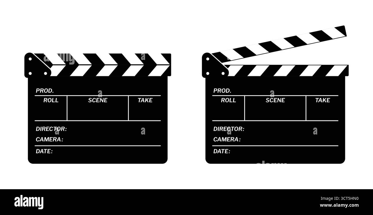 Film prop sign Stock Vector Images - Alamy