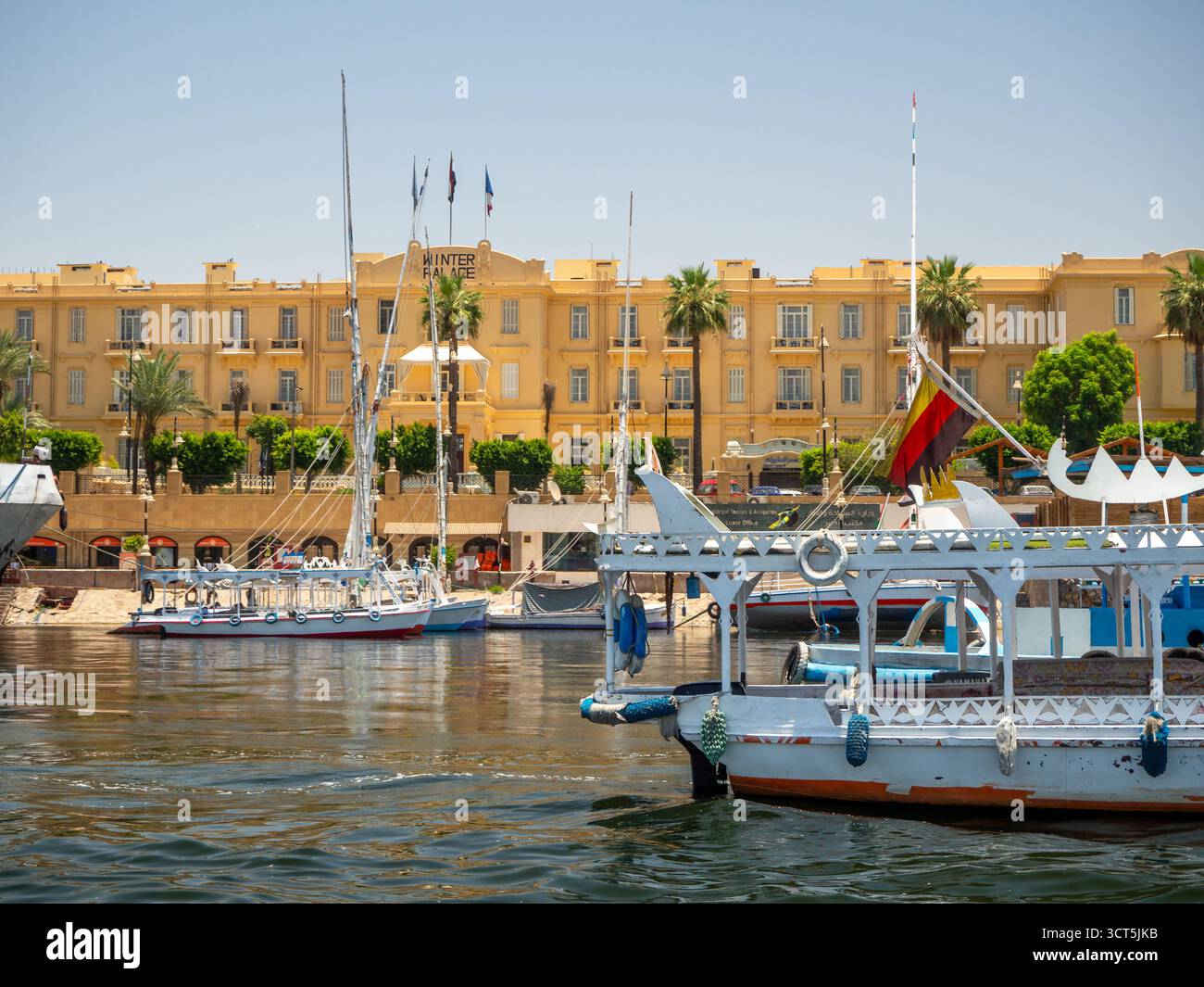 LUXOR, EGYPT – OCTOBER 4, 2025: View of Luxor city along the Nile River ...