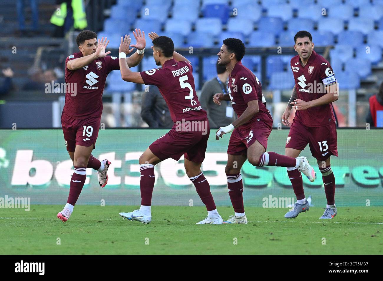 Rome, Italy. 4th Oct 2025, Olimpico Stadium, Rome, Italy; Serie A ...