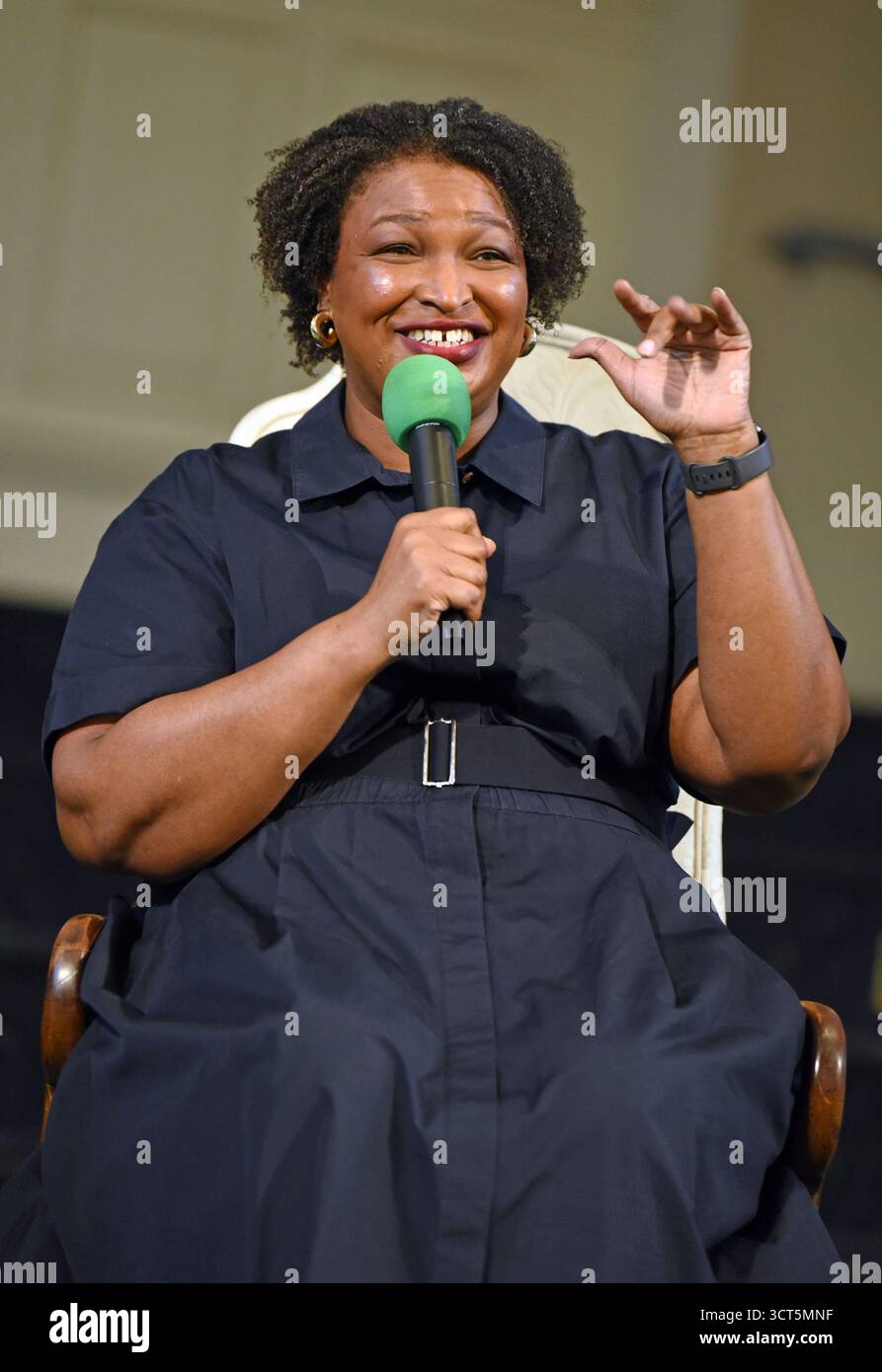 Ga. 04th Oct, 2025. Stacey Abrams at a public appearance for Coded ...