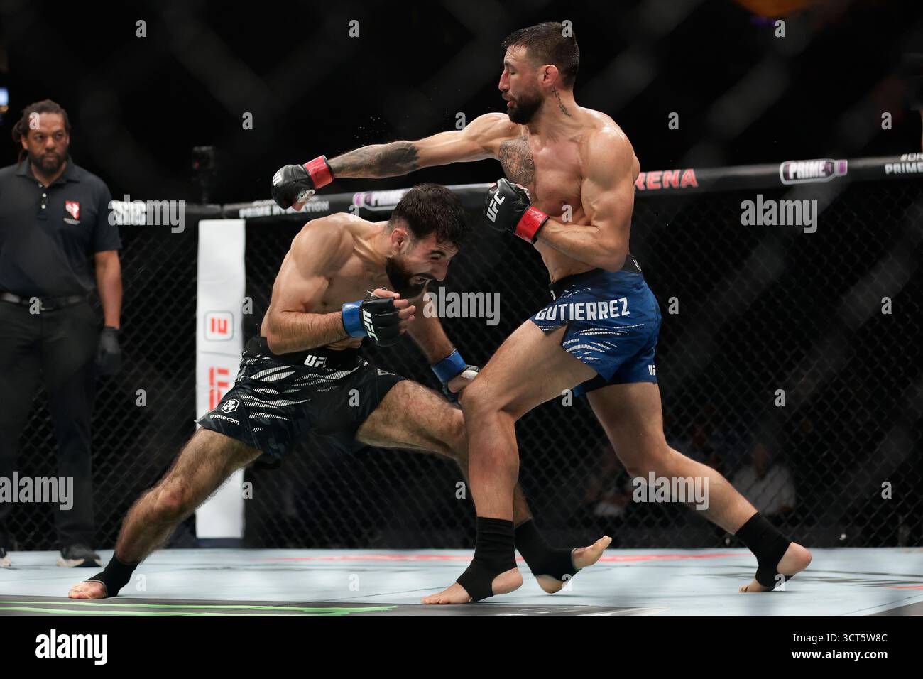 LAS VEGAS, NEVADA - OCTOBER 04: Chris Gutierrez and Farid Basharat ...