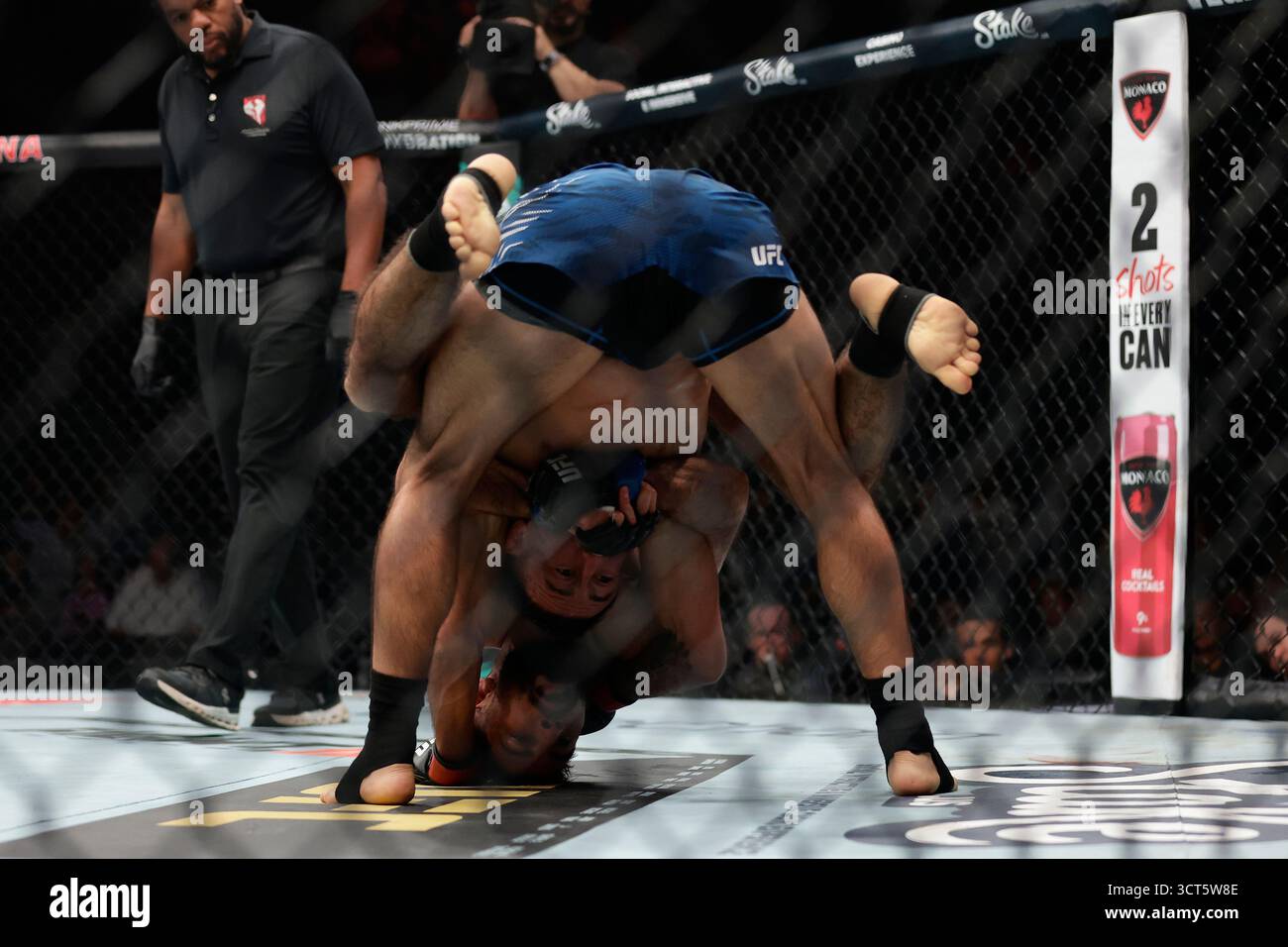 LAS VEGAS, NEVADA - OCTOBER 04: Chris Gutierrez and Farid Basharat ...