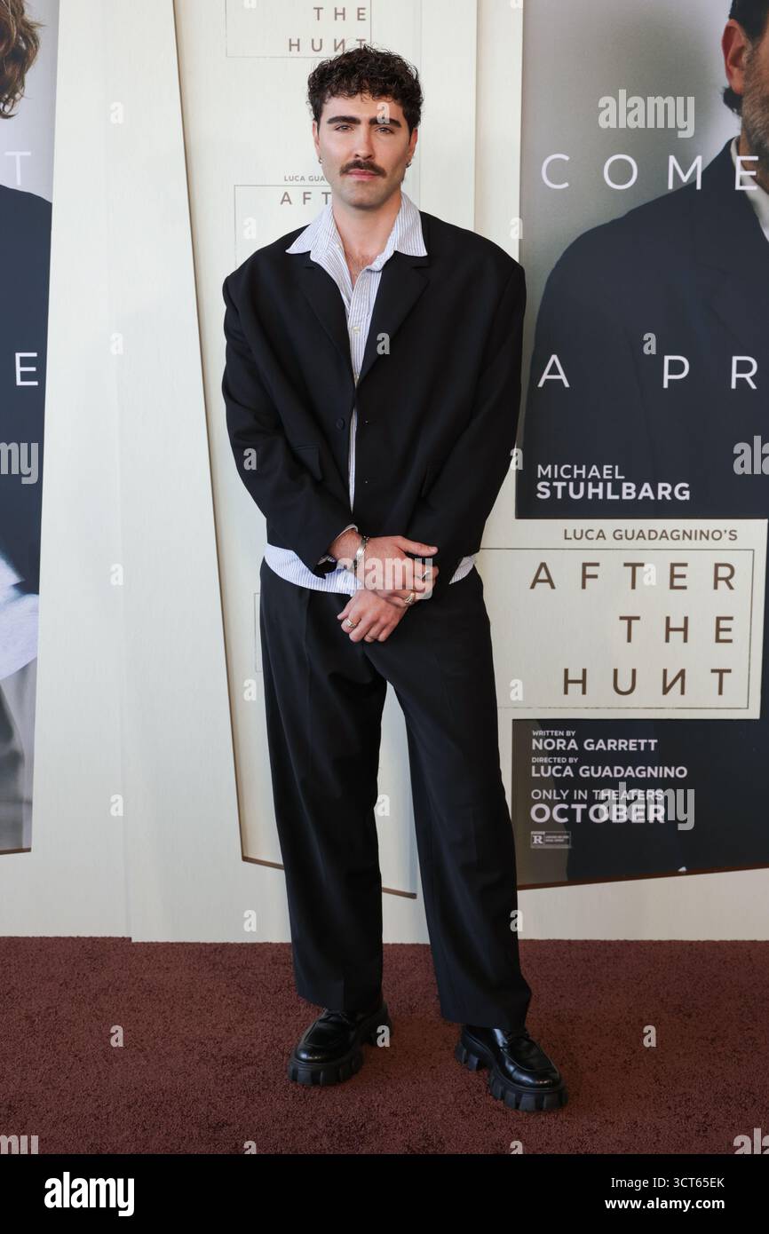 David-Simon Dayan arrives at the premiere of "After the Hunt" on ...
