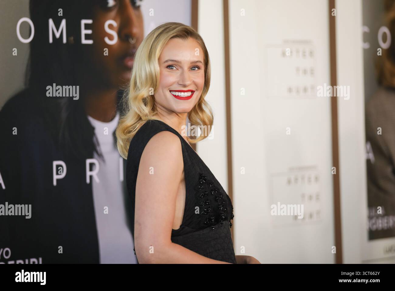 Nora Garrett arrives at the premiere of "After the Hunt" on Saturday ...