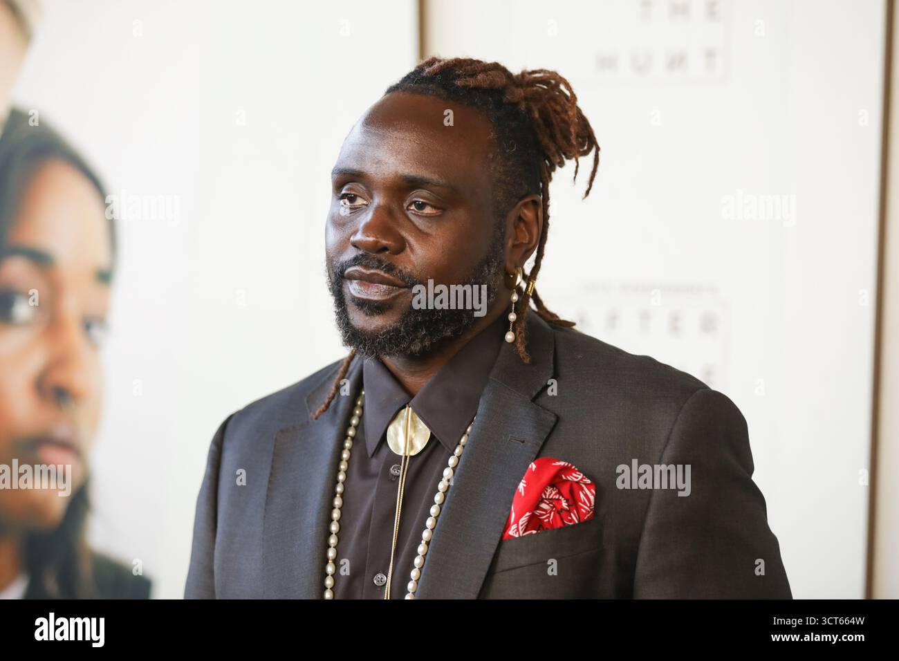 Brian Tyree Henry arrives at the premiere of "After the Hunt" on ...