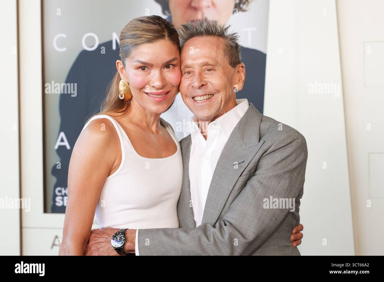 Veronica Smiley Grazer, left, and Brian Grazer arrive at the premiere ...