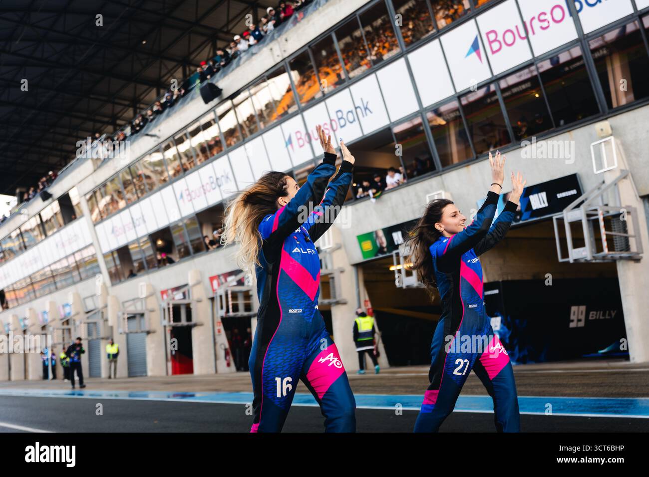 Ana and Kaatsup, Team Alpine, portrait during the GP Explorer 2025 at Le Mans, France from ...