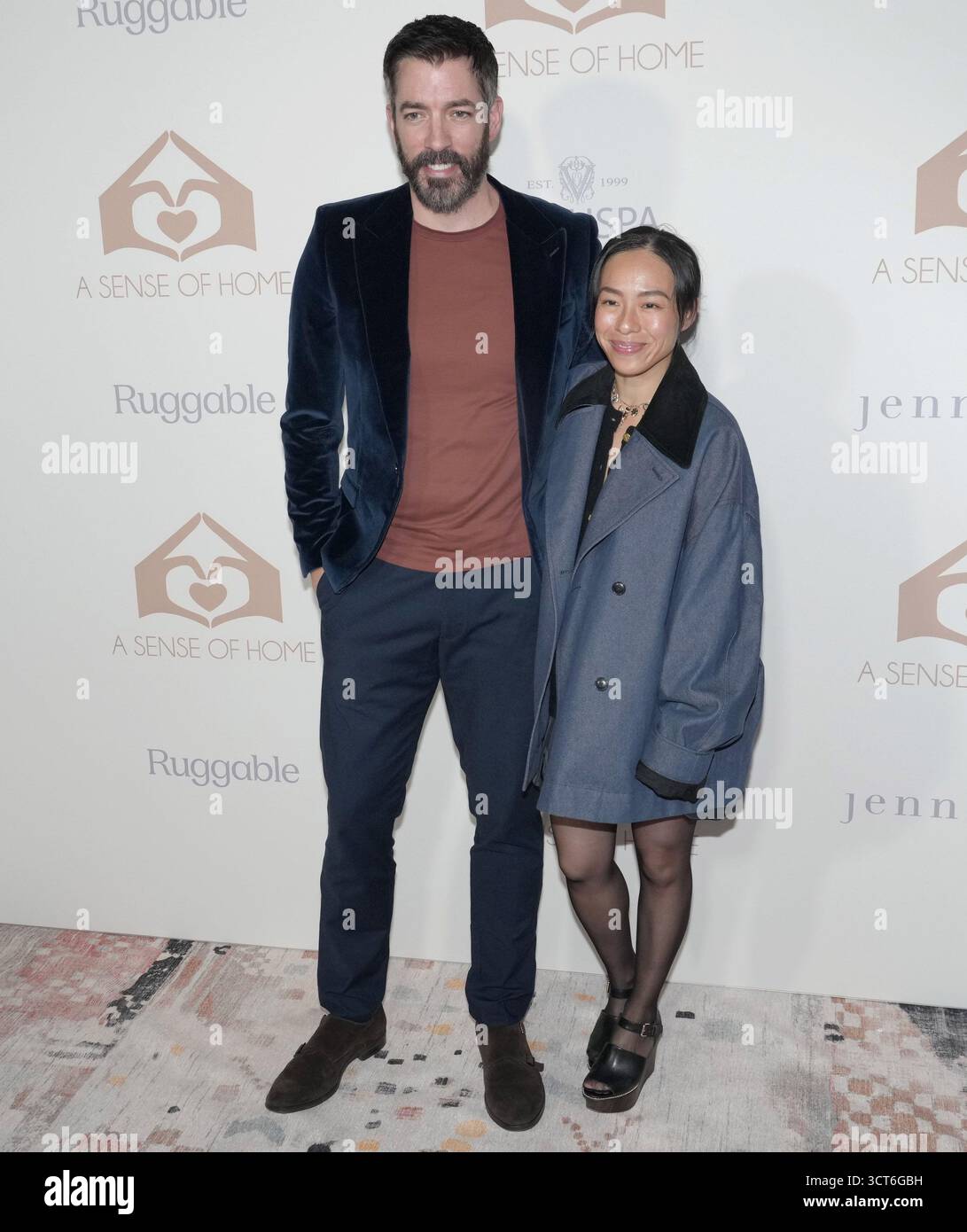 (L-R) Drew Scott and Linda Scott at A Sense Of Home 10th Anniversary ...
