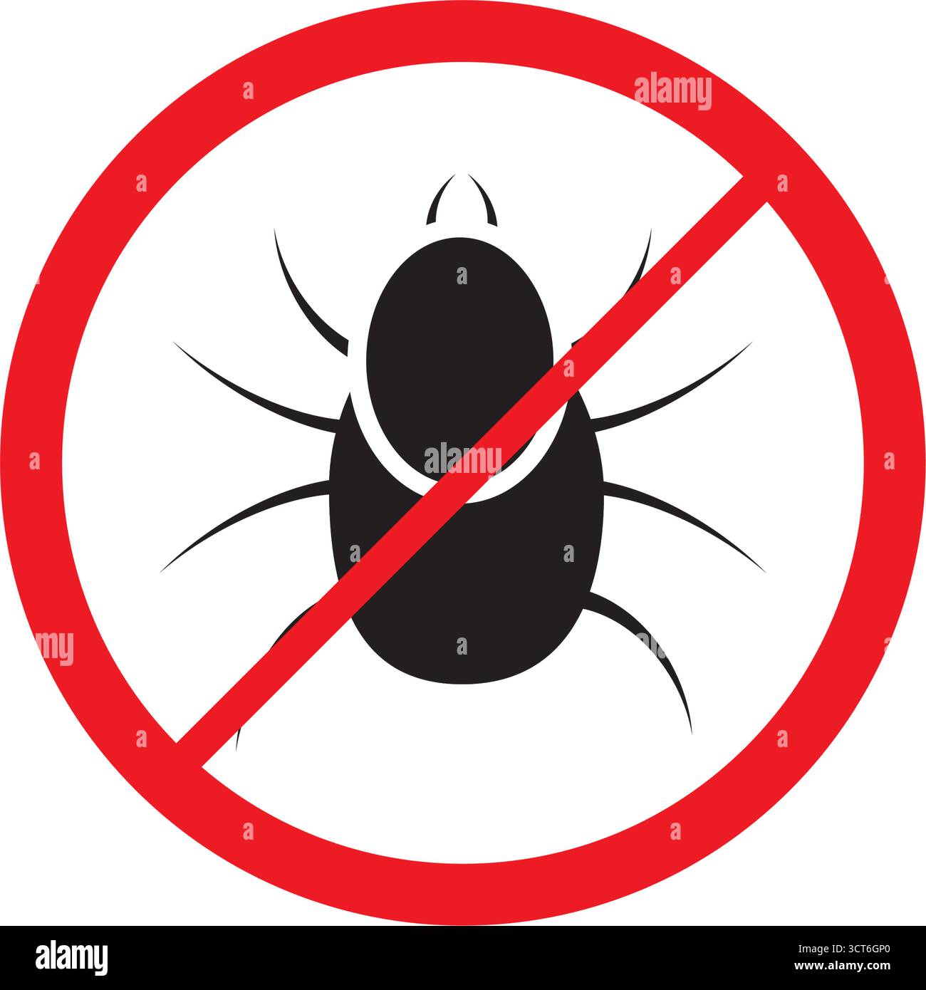 Insect and pest control alert. Mites or ticks are not allowed. Bug-free ...
