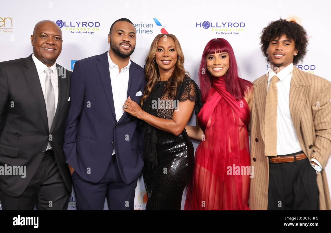 04 October 2025 . Los Angeles, California - Rodney Peete, RJ Peete Jr ...