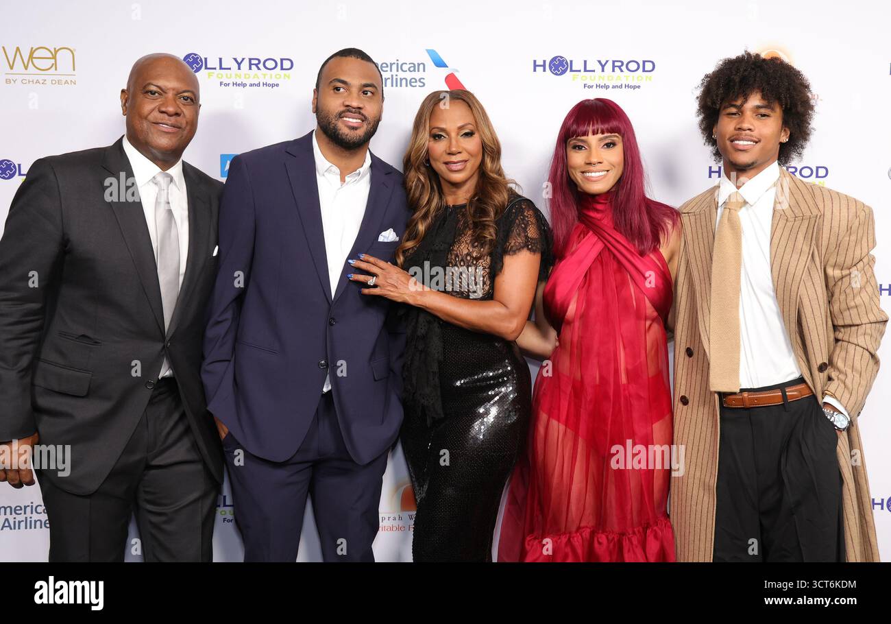 04 October 2025 . Los Angeles, California - Rodney Peete, RJ Peete Jr ...