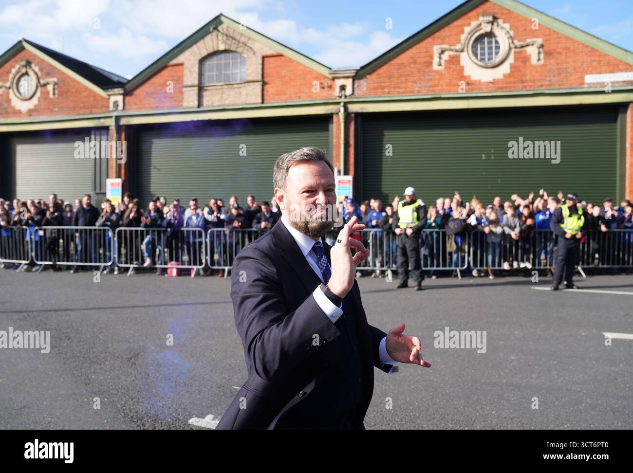 Mark Ashton, chief executive officer and chairman of Ipswich Town ...