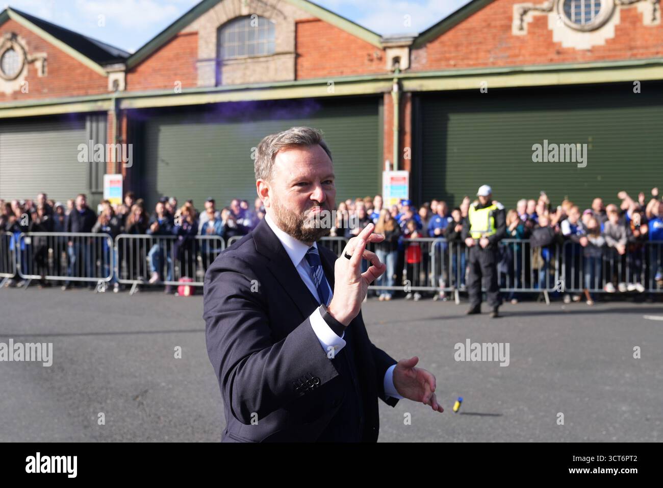 Mark Ashton, chief executive officer and chairman of Ipswich Town ...