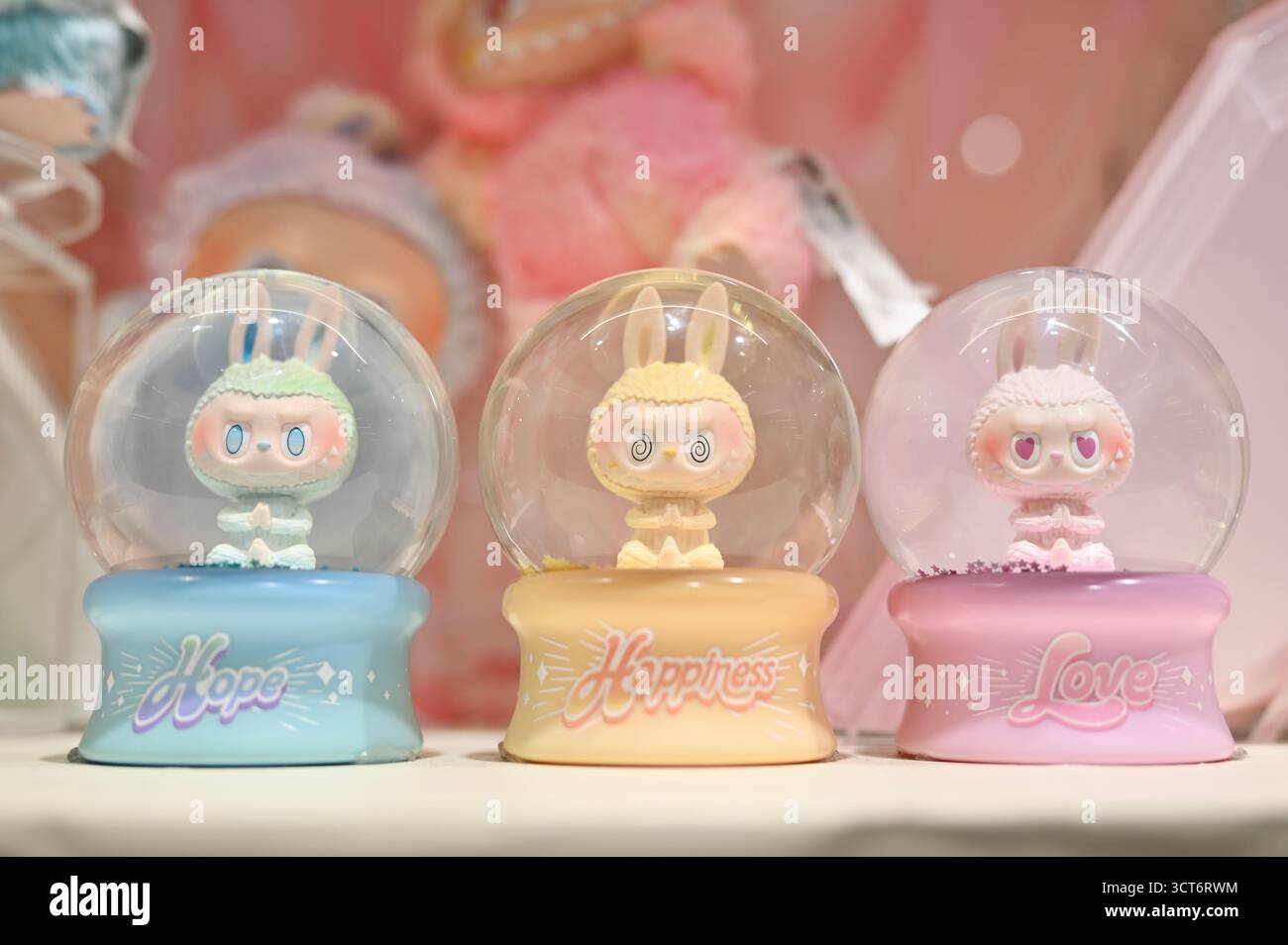 The LABUBU products at the pop mart of shopping mall on October 5, 2025 ...