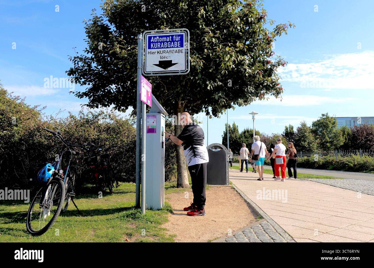 Automat für Kurabgabe lösen - gesehen am 14.09.2025 ab Abgang zum ...