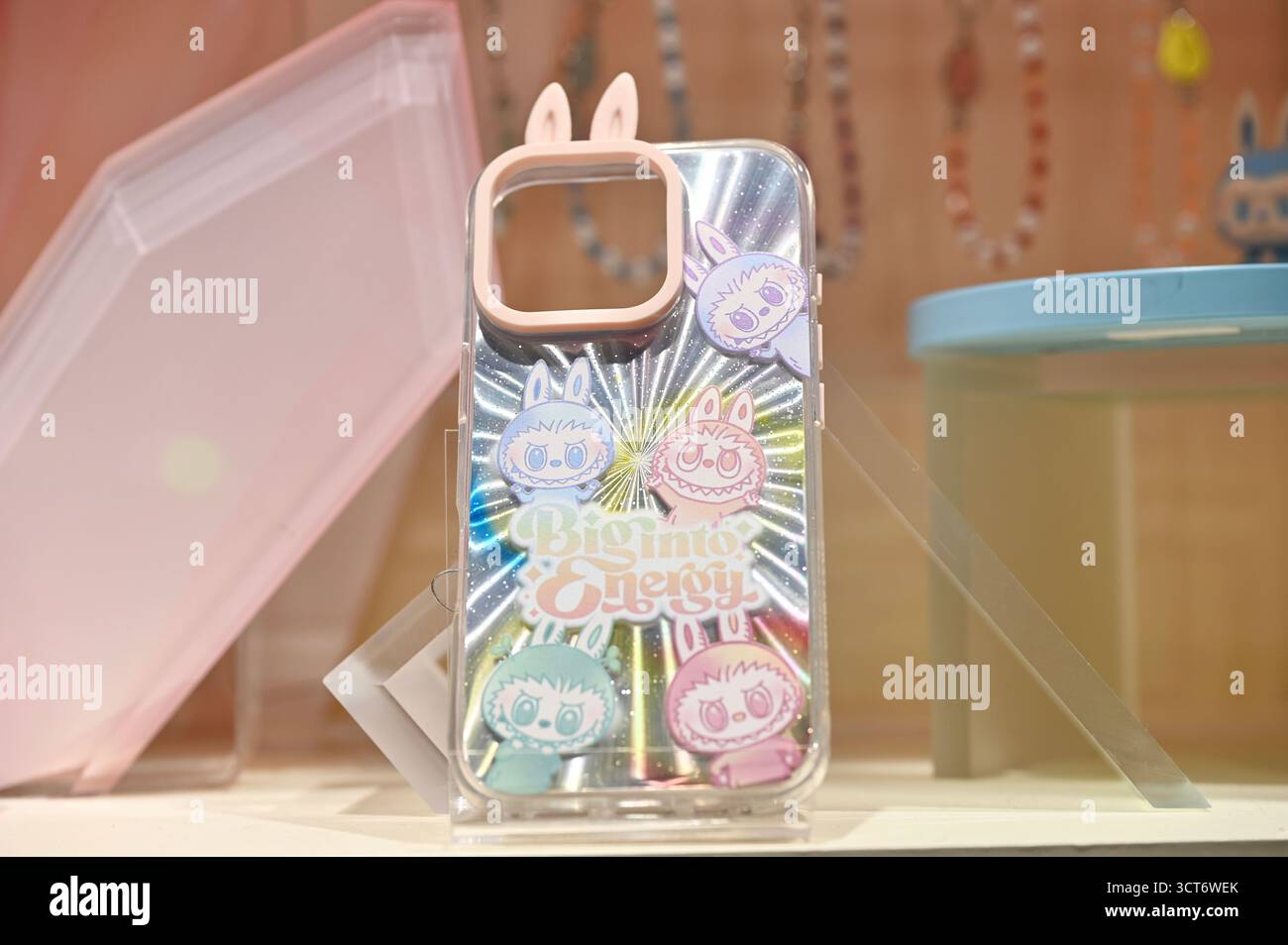A LABUBU product at the pop mart of shopping mall on October 5, 2025 in ...