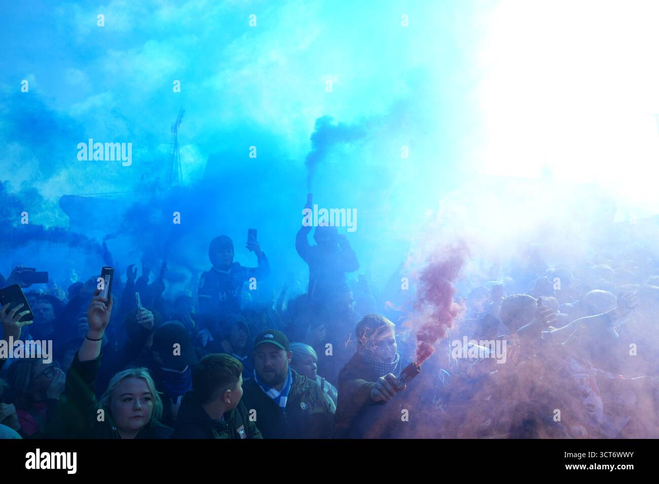 Ipswich Town fans outside the ground before the Sky Bet Championship ...