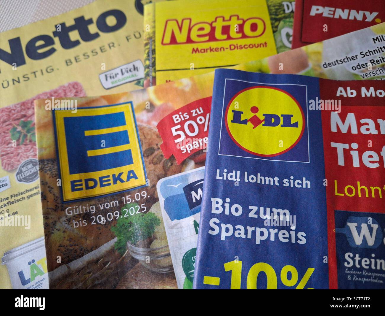 Stockbilder 09/2025 Werbeproskte von Lebensmitteldiscounter Hamburg ...