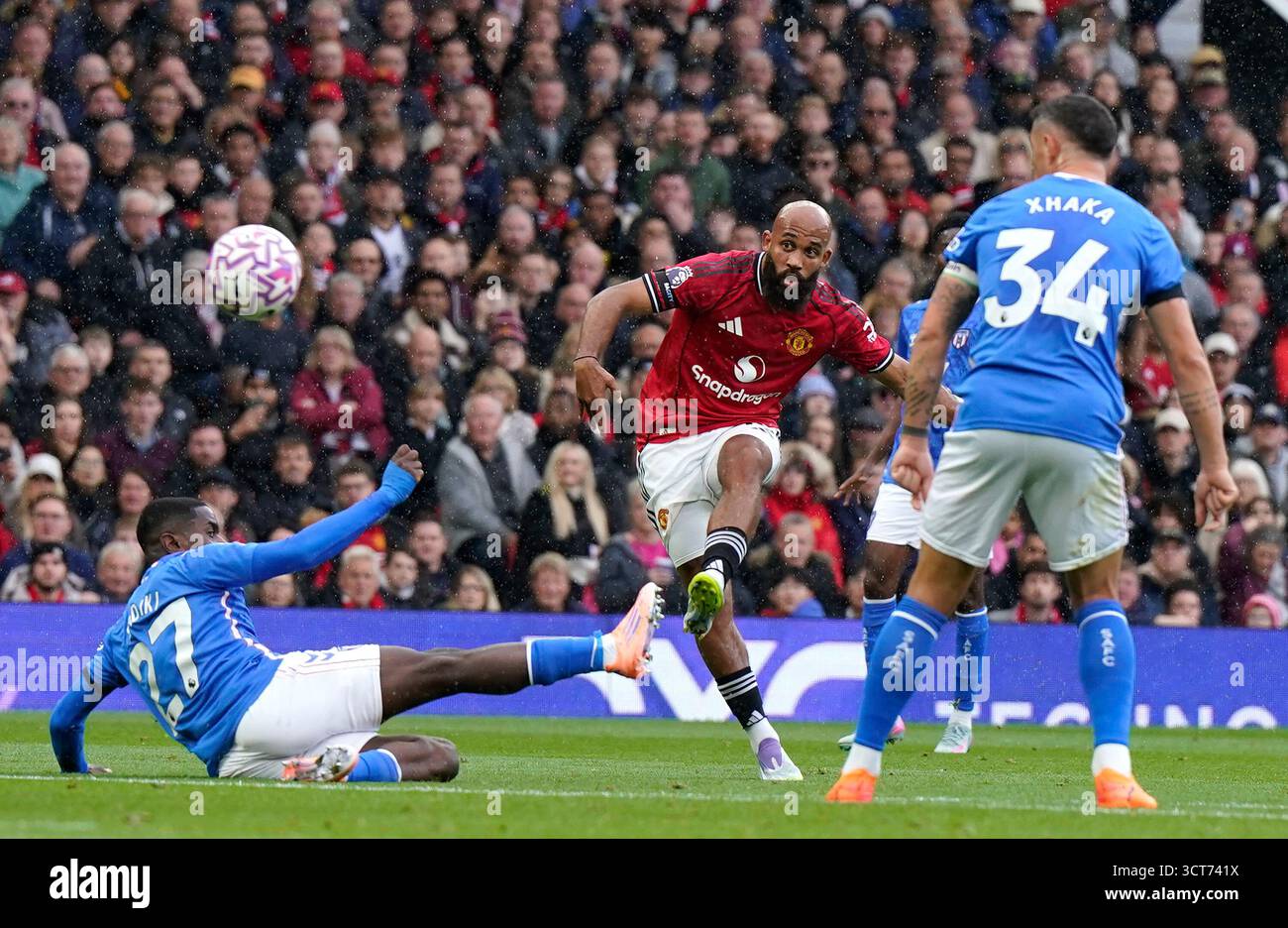 Manchester, England, 4th October 2025. Bryan Mbeumo of Manchester ...