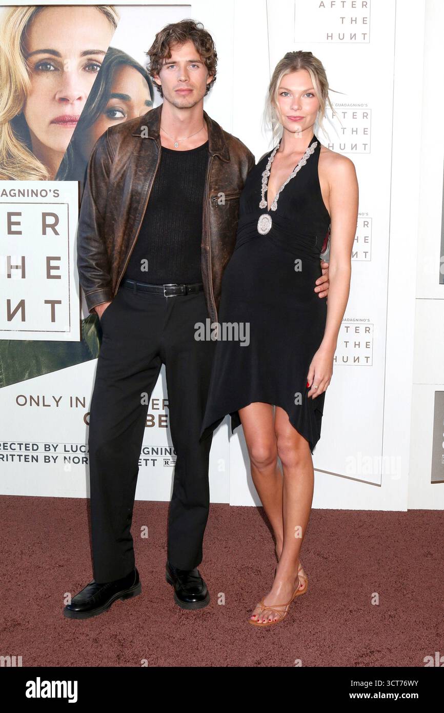 Los Angeles, USA. 4, October, 2025. Pictured left to right, Leif Erik ...