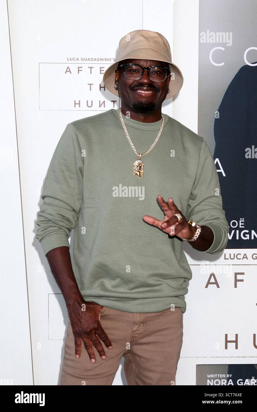 Los Angeles, USA. 4, October, 2025. Pictured left to right, Lil Rel ...