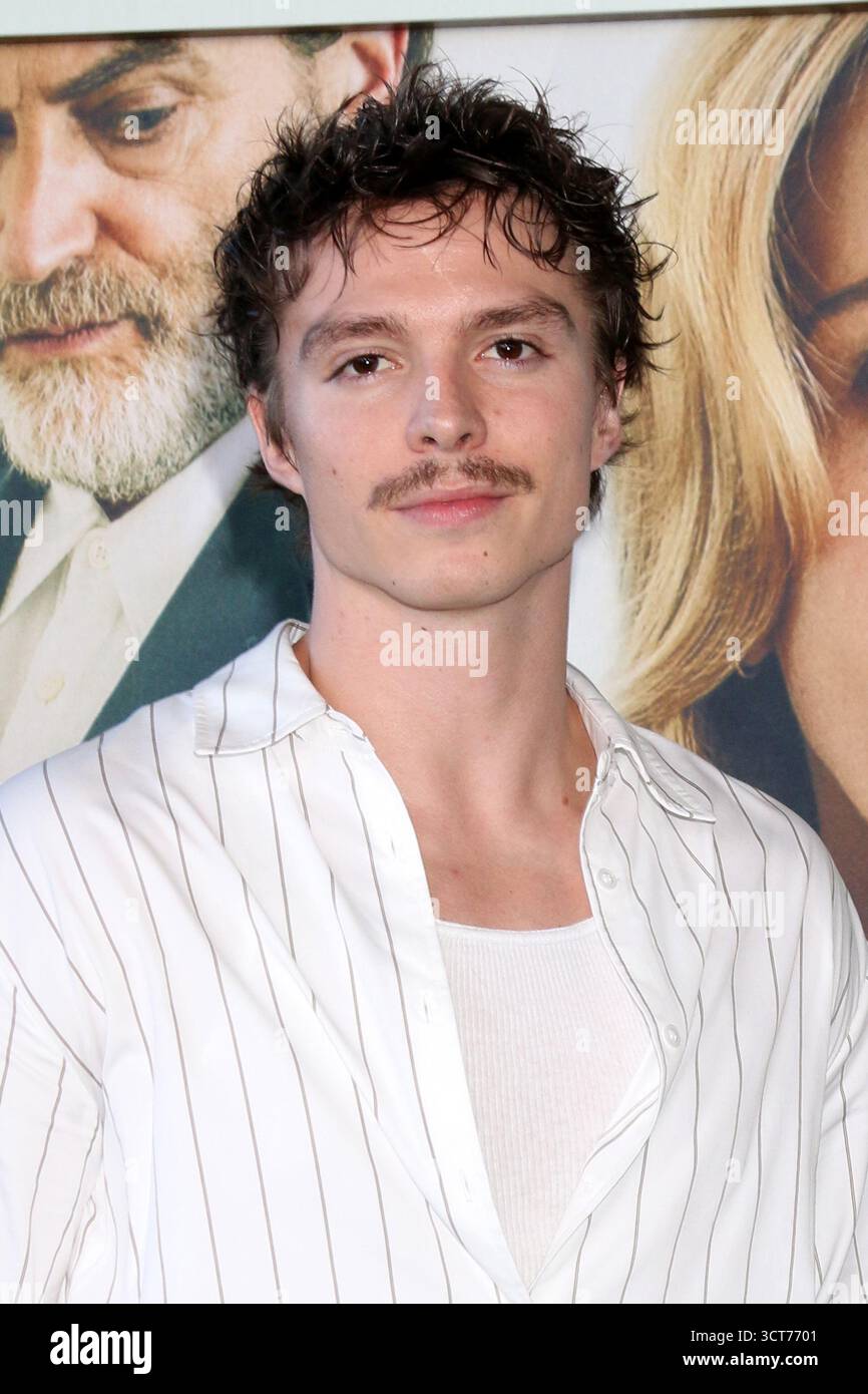 Los Angeles, USA. 4, October, 2025. Pictured left to right, Nicholas ...
