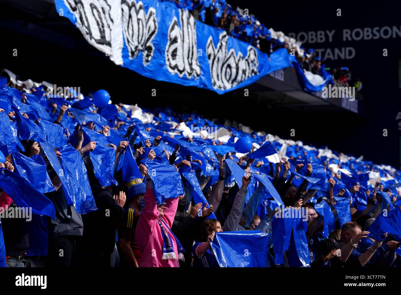 Ipswich Town fans in the stands before the Sky Bet Championship match ...