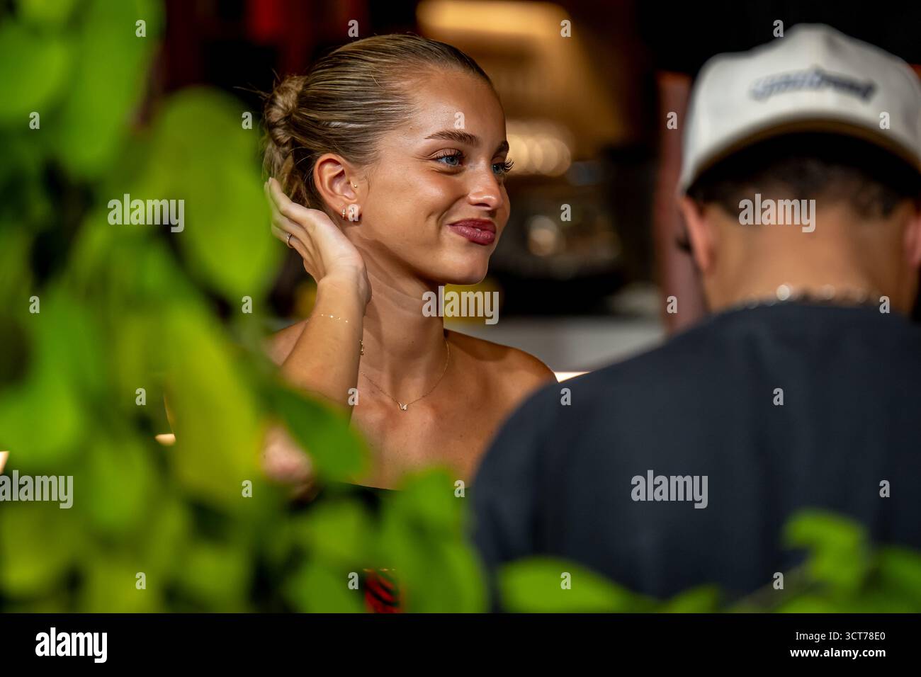 MARINA BAY STREET CIRCUIT, SINGAPORE - OCTOBER 04: Magui Corceiro ...