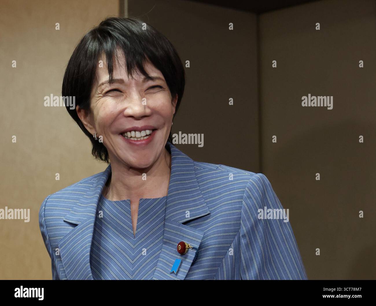 Japanese ruling Liberal Democratic Party (LDP) President Sanae TAKAICHI ...
