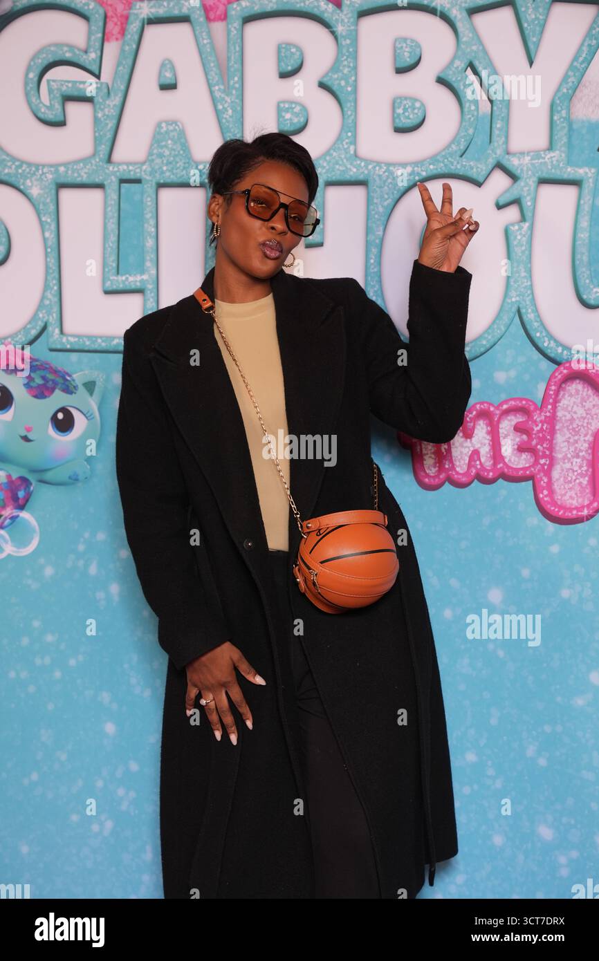 Dymund attends Gabby's Dollshouse The Movie UK gala screening at Vue ...